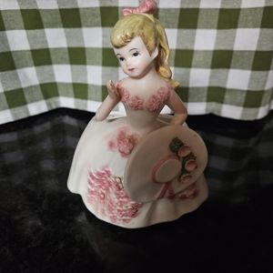 Lefton | Accents | Vintage Lefton Flower Girl Dress Planter Numbered ...